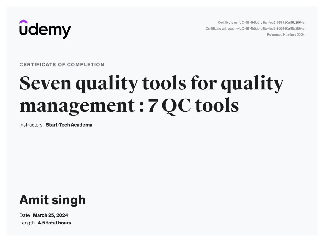 Amit Kumar Singh on LinkedIn: Udemy Course Completion Certificate Amit Kumar Singh on LinkedIn: Udemy Course Completion Certificate