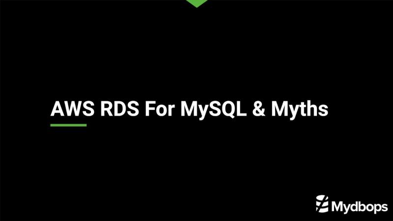 Kabilesh P.R on LinkedIn: MySQL on AWS RDS and its Myth - Kabilesh P R ... Kabilesh P.R on LinkedIn: MySQL on AWS RDS and its Myth - Kabilesh P R ...