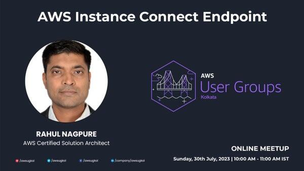 Debarshi Mondal on LinkedIn: Session on AWS Instance Connect Endpoint ... Debarshi Mondal on LinkedIn: Session on AWS Instance Connect Endpoint ...