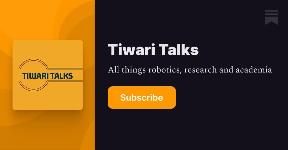 Kshitij Tiwari, Ph.D. on LinkedIn: Tiwari Talks | Kshitij Tiwari | Substack Kshitij Tiwari, Ph.D. on LinkedIn: Tiwari Talks | Kshitij Tiwari | Substack