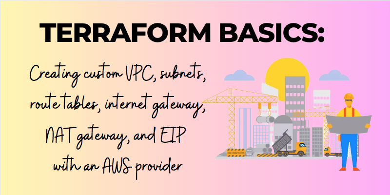Boyd Tweed on LinkedIn: Terraform Basics: Creating Custom AWS VPC ... Boyd Tweed on LinkedIn: Terraform Basics: Creating Custom AWS VPC ...