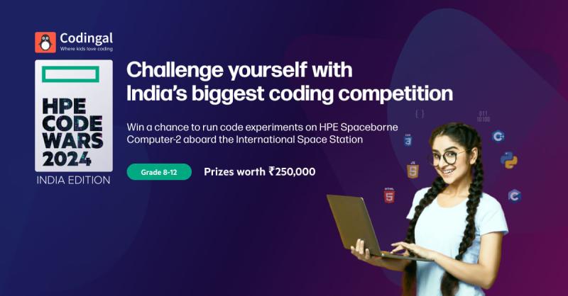 Codingal on LinkedIn: HPE CodeWars 2024 Codingal on LinkedIn: HPE CodeWars 2024