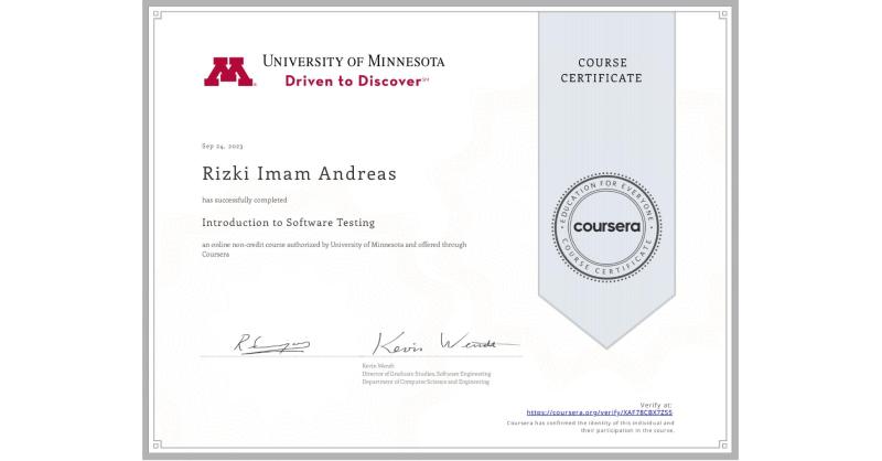 Rizki Imam Andreas on LinkedIn: Completion Certificate for Introduction ... Rizki Imam Andreas on LinkedIn: Completion Certificate for Introduction ...