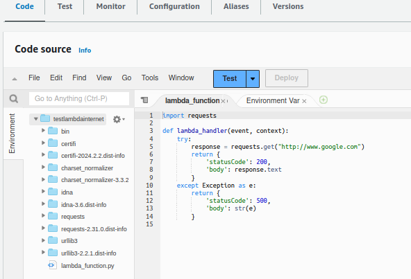 Binita Pathak on LinkedIn: Internet access to a Python Lambda function ... Binita Pathak on LinkedIn: Internet access to a Python Lambda function ...