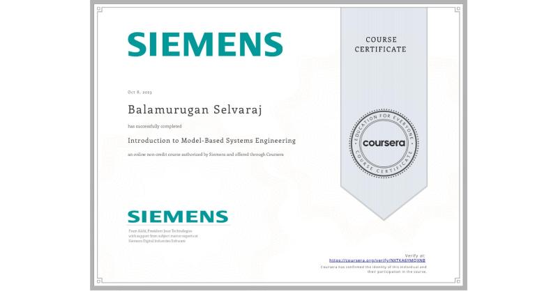 Balamurugan Selvaraj on LinkedIn: Completion Certificate for ... Balamurugan Selvaraj on LinkedIn: Completion Certificate for ...