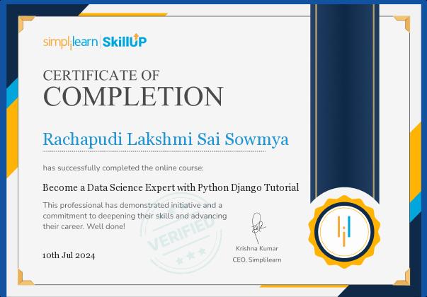 Lakshmi Sai Sowmya Rachapudi on LinkedIn: Rachapudi Lakshmi Sai Sowmya ... Lakshmi Sai Sowmya Rachapudi on LinkedIn: Rachapudi Lakshmi Sai Sowmya ...