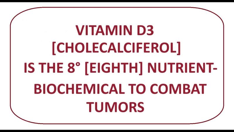 James Constantine Frangos on LinkedIn: VITAMIN D3 AGAINST CANCER. 2024 ... James Constantine Frangos on LinkedIn: VITAMIN D3 AGAINST CANCER. 2024 ...