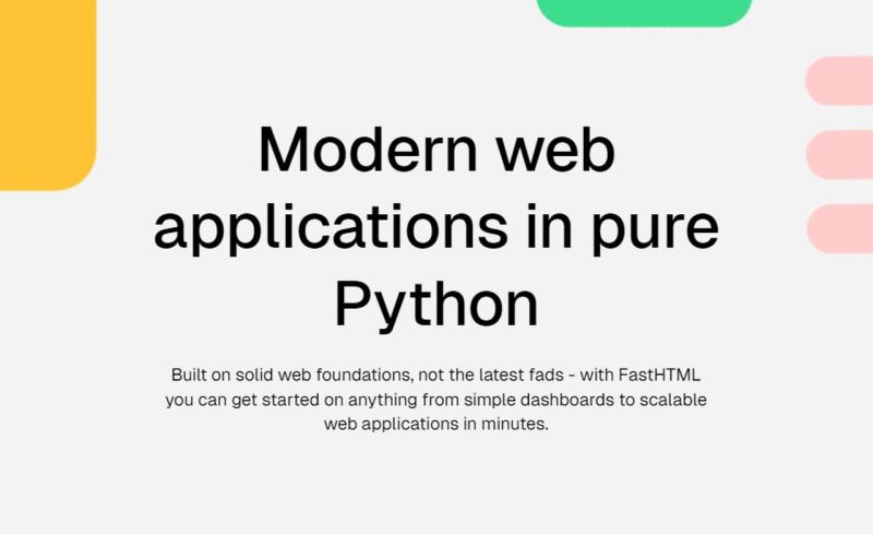 Tansu BAKTIRAN on LinkedIn: FastHTML making Python web app creation easier Tansu BAKTIRAN on LinkedIn: FastHTML making Python web app creation easier