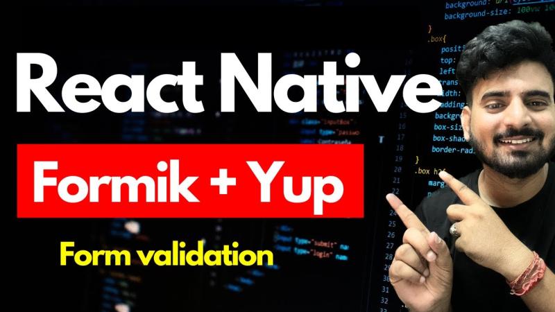 Gaurav Bhadauria on LinkedIn: React Native Form Validation - Formik ... Gaurav Bhadauria on LinkedIn: React Native Form Validation - Formik ...