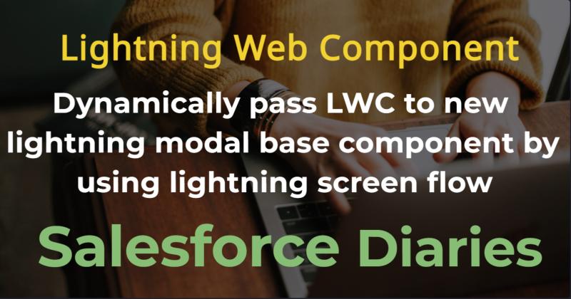 Sanket Kumar on LinkedIn: Dynamically pass LWC to lightning modal by ... Sanket Kumar on LinkedIn: Dynamically pass LWC to lightning modal by ...