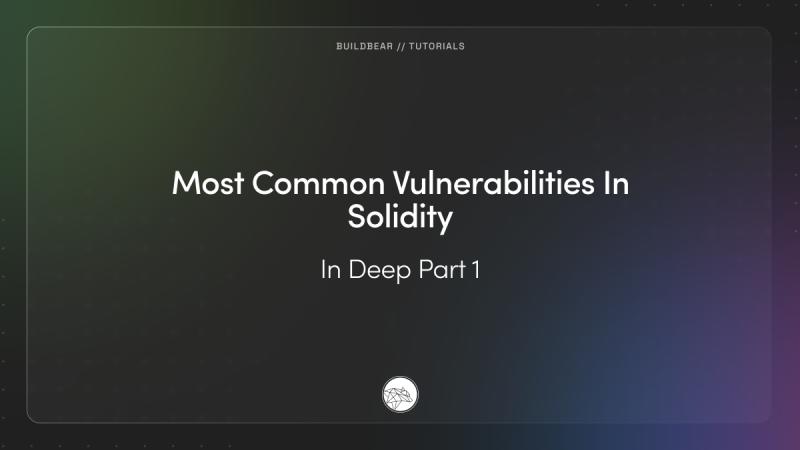 Aditya Aurodipta on LinkedIn: Most Common Vulnerabilities In Solidity ... Aditya Aurodipta on LinkedIn: Most Common Vulnerabilities In Solidity ...