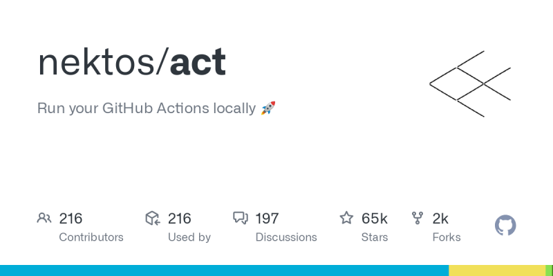 Eric Hoffmann on LinkedIn: GitHub - nektos/act: Run your GitHub Actions ... Eric Hoffmann on LinkedIn: GitHub - nektos/act: Run your GitHub Actions ...