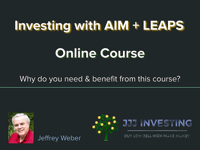 Jeffrey Weber on LinkedIn: AIM Investing Course Jeffrey Weber on LinkedIn: AIM Investing Course