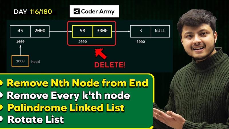 Heet Sheth on LinkedIn: Lecture 81: Linked List LeetCode Problem ... Heet Sheth on LinkedIn: Lecture 81: Linked List LeetCode Problem ...