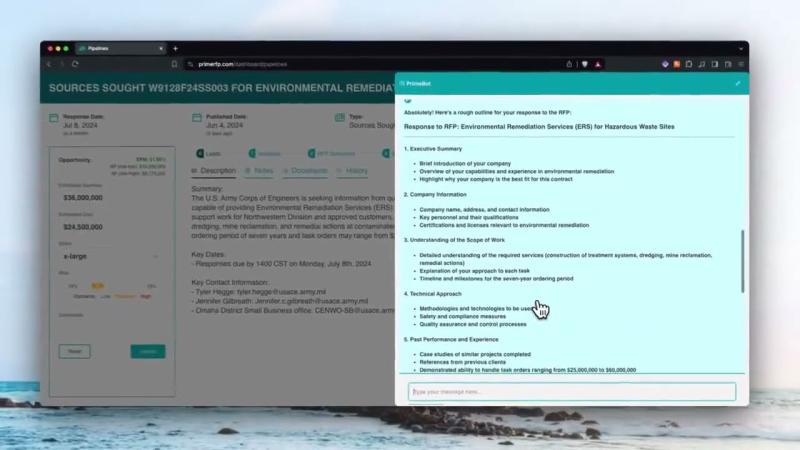Charles Sanders on LinkedIn: PrimeRFP PrimeBot - RFP Generative AI ... Charles Sanders on LinkedIn: PrimeRFP PrimeBot - RFP Generative AI ...