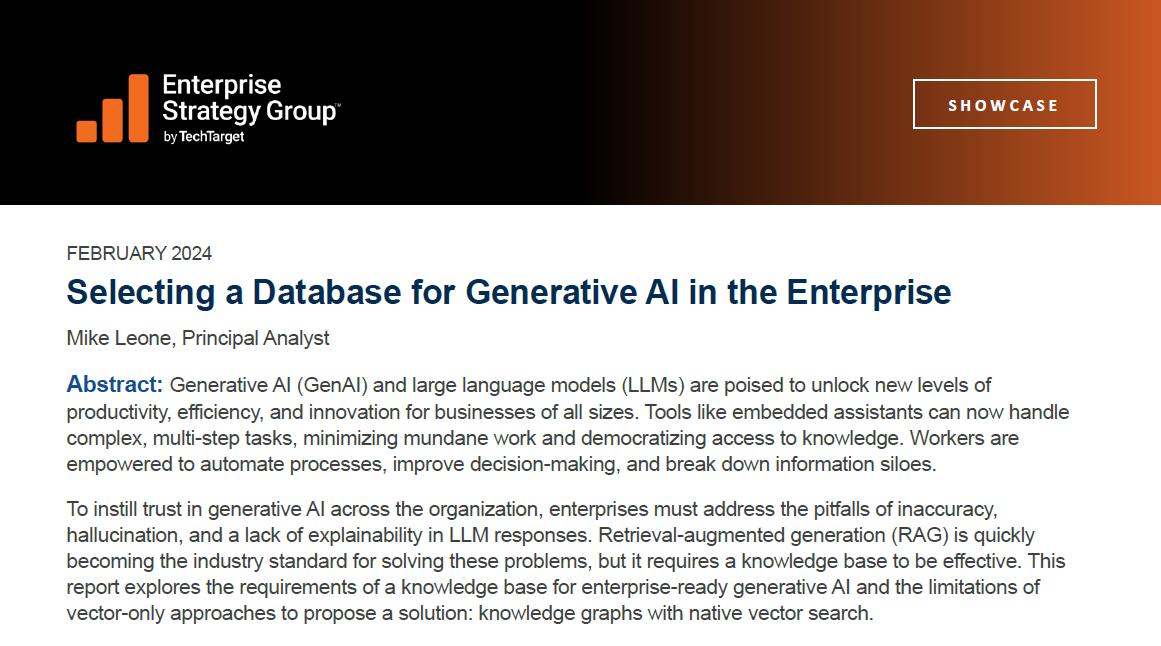 Kesavan Nair (Kay) on LinkedIn: Analyst Report: Selecting a Database ... Kesavan Nair (Kay) on LinkedIn: Analyst Report: Selecting a Database ...