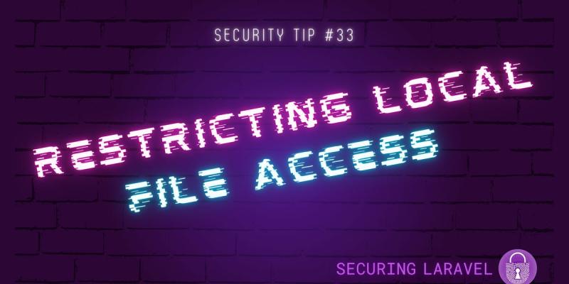 Abrar A. on LinkedIn: Security Tip: Restricting Local File Access Abrar A. on LinkedIn: Security Tip: Restricting Local File Access