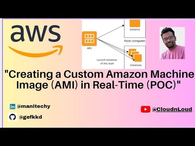 Manikanta Suru☁️🌎 on LinkedIn: Creating a Custom Amazon Machine Image ... Manikanta Suru☁️🌎 on LinkedIn: Creating a Custom Amazon Machine Image ...
