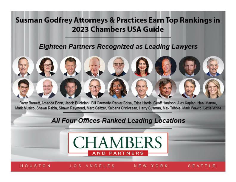 Susman Godfrey LLP on LinkedIn: Susman Godfrey Attorneys and Practices ... Susman Godfrey LLP on LinkedIn: Susman Godfrey Attorneys and Practices ...