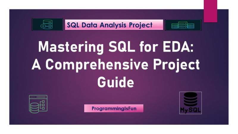 Abhisheak Saraswat on LinkedIn: Mastering SQL for EDA : A Comprehensive ... Abhisheak Saraswat on LinkedIn: Mastering SQL for EDA : A Comprehensive ...