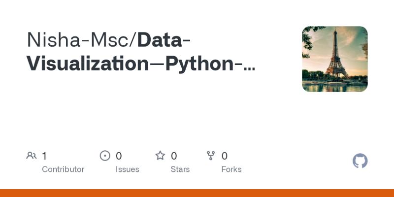 Nishanthini .S on LinkedIn: GitHub - Nisha-Msc/Data-Visualization ... Nishanthini .S on LinkedIn: GitHub - Nisha-Msc/Data-Visualization ...