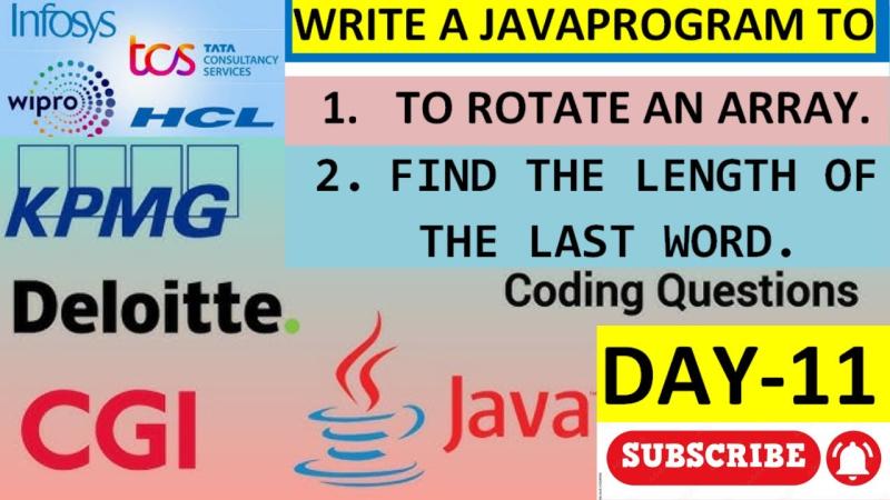 Java Developer on LinkedIn: WRITE A JAVA PROGRAM TO ROTATE AN ARRAY AND ... Java Developer on LinkedIn: WRITE A JAVA PROGRAM TO ROTATE AN ARRAY AND ...
