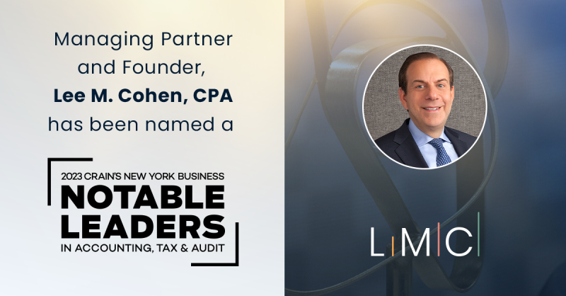 LMC on LinkedIn: LMC - Lee M. Cohen, CPA has been named a 2023 Crain's ... LMC on LinkedIn: LMC - Lee M. Cohen, CPA has been named a 2023 Crain's ...