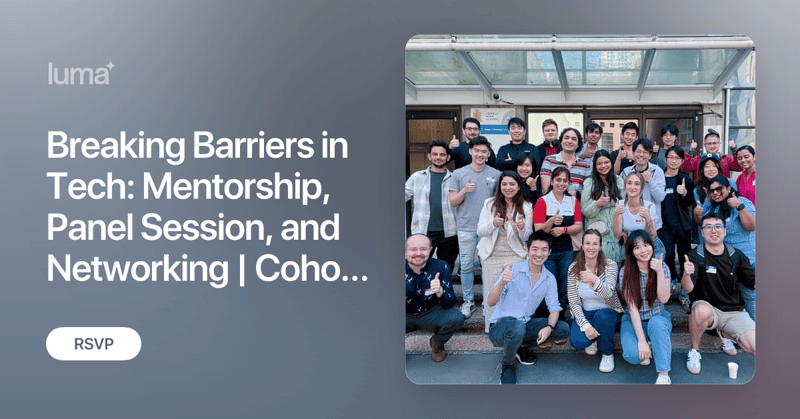 CS Dojo Vancouver on LinkedIn: Breaking Barriers in Tech: Mentorship ... CS Dojo Vancouver on LinkedIn: Breaking Barriers in Tech: Mentorship ...