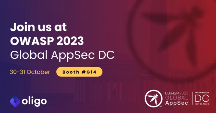 Andrew Joseph on LinkedIn: Join Oligo Security at OWASP 2023 Global ... Andrew Joseph on LinkedIn: Join Oligo Security at OWASP 2023 Global ...