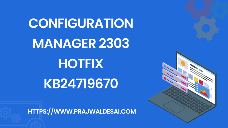 Mostafa Adel Amin on LinkedIn: Latest Configuration Manager 2303 Hotfix ... Mostafa Adel Amin on LinkedIn: Latest Configuration Manager 2303 Hotfix ...