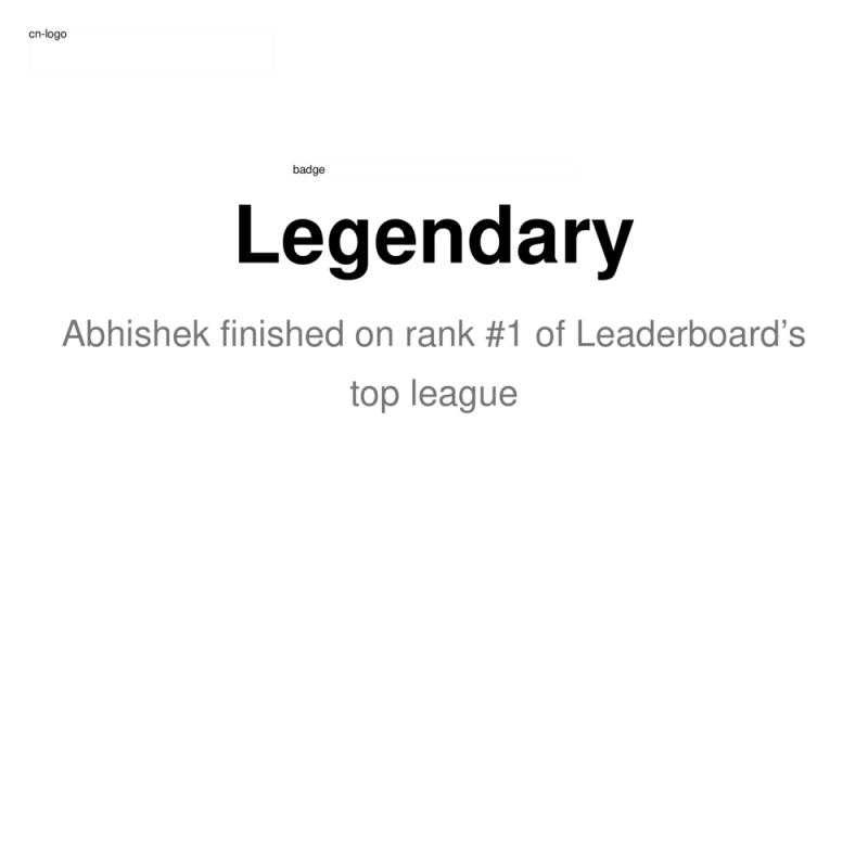 Abhishek Jain on LinkedIn: Codingninjas | Achievements Abhishek Jain on LinkedIn: Codingninjas | Achievements
