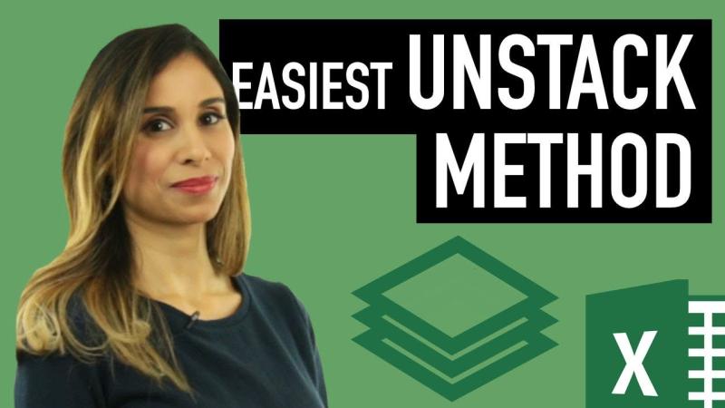 Shaoxuan Li on LinkedIn: Quick Excel Trick to Unstack Data from one ... Shaoxuan Li on LinkedIn: Quick Excel Trick to Unstack Data from one ...