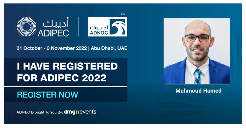 Mahmoud Hamed on LinkedIn: ADIPEC 2022 Mahmoud Hamed on LinkedIn: ADIPEC 2022