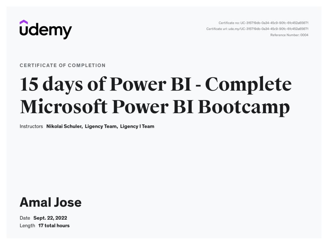 Amal Jose on LinkedIn: I'm happy to inform you that I successfully ... Amal Jose on LinkedIn: I'm happy to inform you that I successfully ...