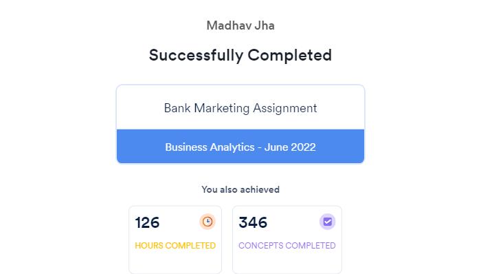 Madhav Kumar Jha on LinkedIn: upGrad Madhav Kumar Jha on LinkedIn: upGrad