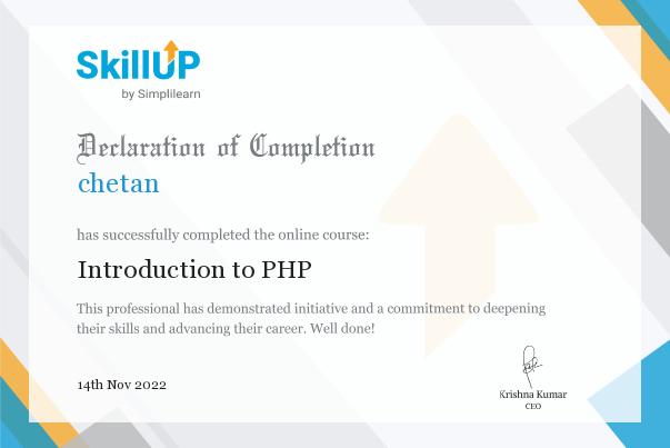 Chetan Chauhan on LinkedIn: #php #thankyou #happycoding #happiness # ... Chetan Chauhan on LinkedIn: #php #thankyou #happycoding #happiness # ...