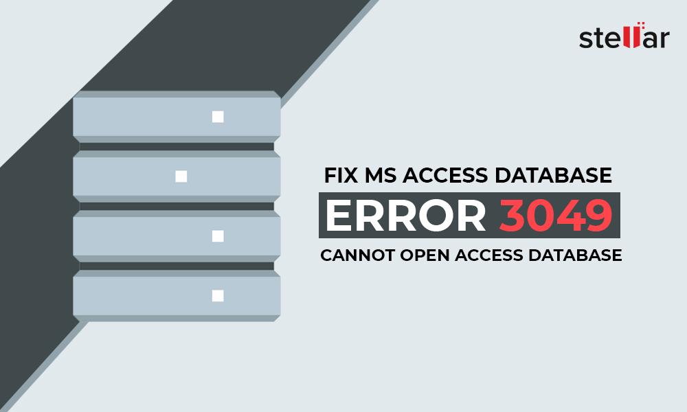 Fix MS Access Error 3049: Cannot Open Database | Aanchal Kaushik Fix MS Access Error 3049: Cannot Open Database | Aanchal Kaushik