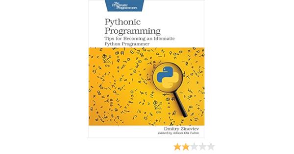 Dmitry Zinoviev🇺🇦 on LinkedIn: Pythonic Programming: Tips for Becoming ... Dmitry Zinoviev🇺🇦 on LinkedIn: Pythonic Programming: Tips for Becoming ...