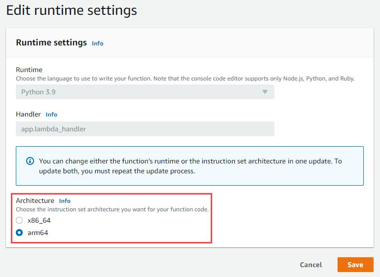 Sahachai Yuangpanich on LinkedIn: Migrating AWS Lambda functions to Arm ... Sahachai Yuangpanich on LinkedIn: Migrating AWS Lambda functions to Arm ...