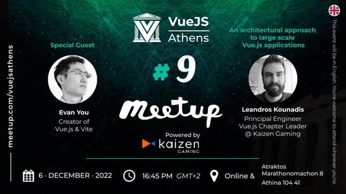 Ema Zyka on LinkedIn: VueJS Athens Meetup #9, Tue, Dec 6, 2022, 4:45 PM ... Ema Zyka on LinkedIn: VueJS Athens Meetup #9, Tue, Dec 6, 2022, 4:45 PM ...