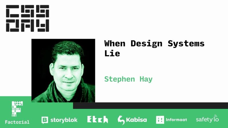 Stephen Hay on LinkedIn: When Design Systems Lie | Stephen Hay | CSS ... Stephen Hay on LinkedIn: When Design Systems Lie | Stephen Hay | CSS ...