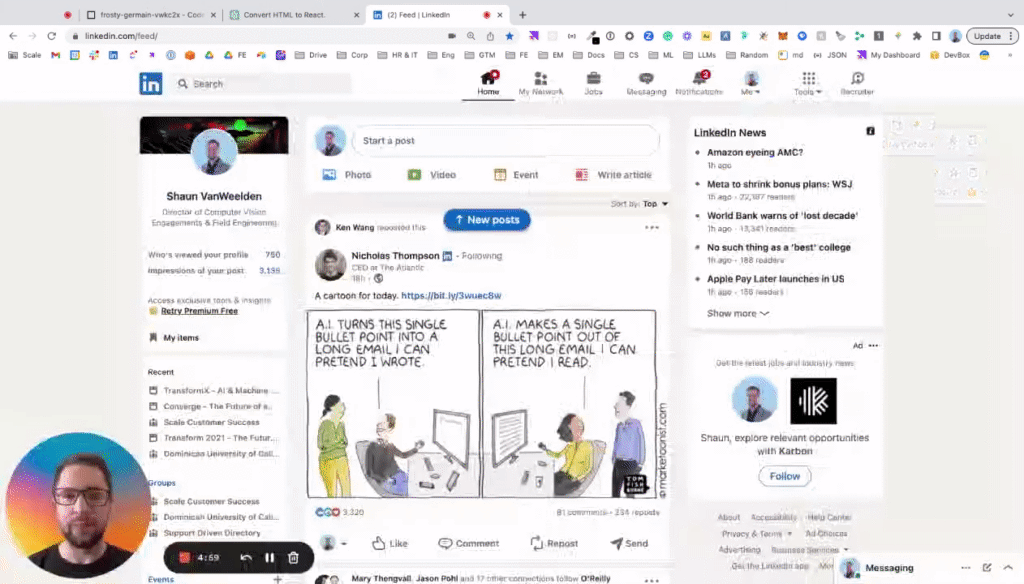 Shaun VanWeelden on LinkedIn: Raw HTML to Material UI React Components Shaun VanWeelden on LinkedIn: Raw HTML to Material UI React Components