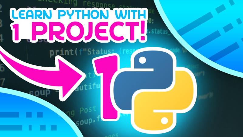 Learn Python With This ONE Project! | Leon Gunnah Learn Python With This ONE Project! | Leon Gunnah