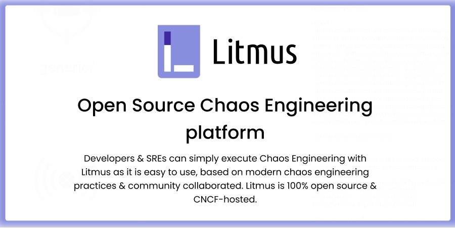 Jose Angel Muñoz on LinkedIn: LitmusChaos - Open Source Chaos ... Jose Angel Muñoz on LinkedIn: LitmusChaos - Open Source Chaos ...