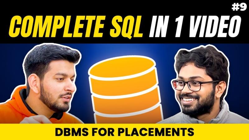 Shantanu Raut on LinkedIn: Lecture 9: Complete SQL in 1 VIDEO Shantanu Raut on LinkedIn: Lecture 9: Complete SQL in 1 VIDEO