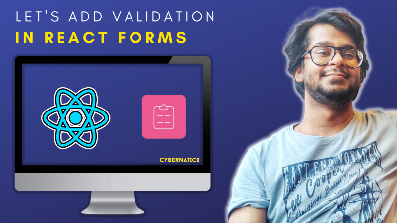 Ihor Radchenko on LinkedIn: How to Add Form Validation in React Forms ... Ihor Radchenko on LinkedIn: How to Add Form Validation in React Forms ...