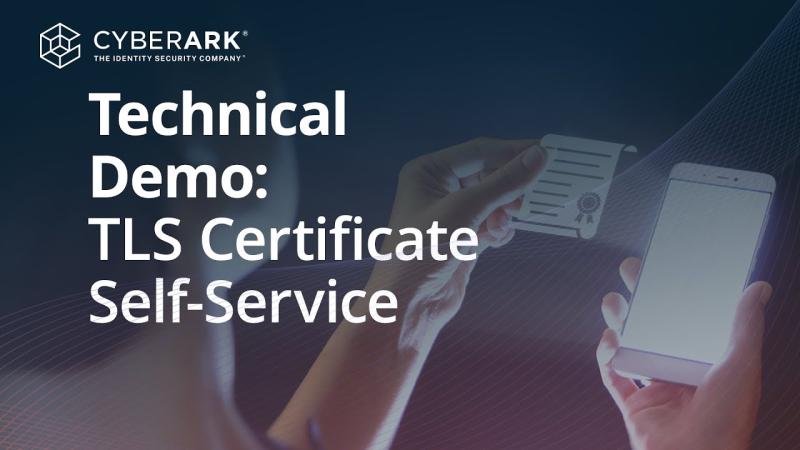 Venafi, a CyberArk Company on LinkedIn: TLS Certificate Self-Service ... Venafi, a CyberArk Company on LinkedIn: TLS Certificate Self-Service ...