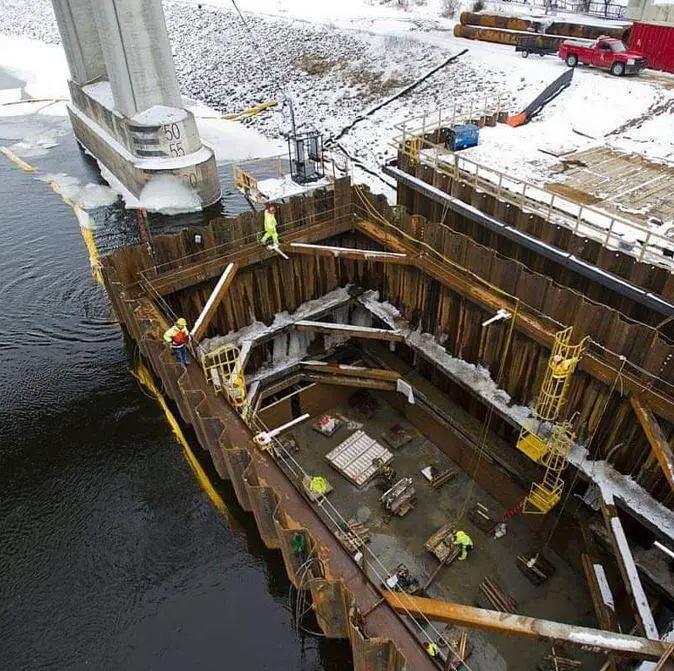 Cofferdams: Uses, Types, Design, and Construction | Obinna Ubani Cofferdams: Uses, Types, Design, and Construction | Obinna Ubani