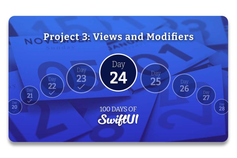 Maksym Bondar on LinkedIn: Day 24 – 100 Days of SwiftUI Maksym Bondar on LinkedIn: Day 24 – 100 Days of SwiftUI