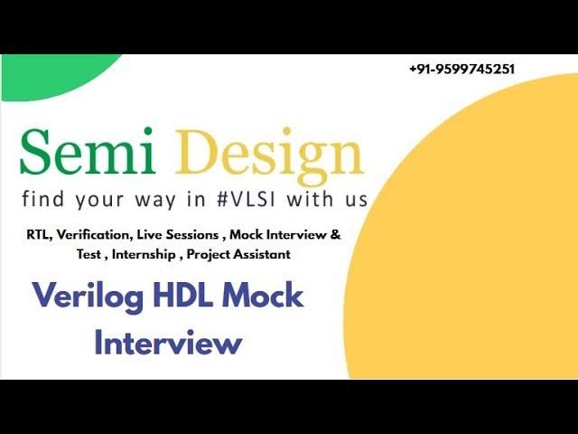 Semi Design on LinkedIn: MOCK VERILOG Semi Design on LinkedIn: MOCK VERILOG